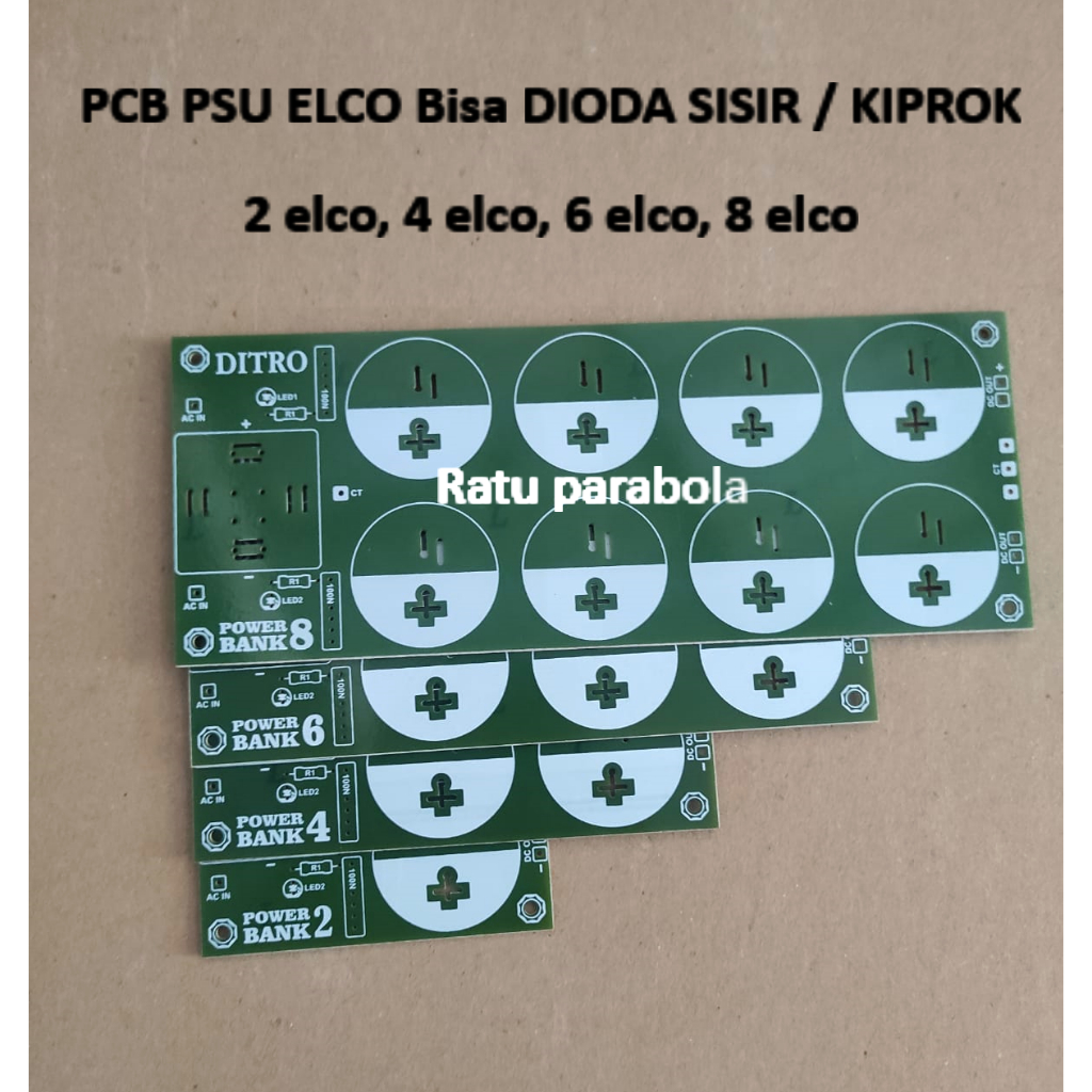 Jual PCB PSU ELCO PCB ELKO PCB ELCO ISI 2 ELCO 4 ELCO 6 ELCO 8 ELCO ...