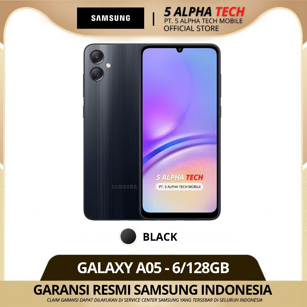 Jual SAMSUNG GALAXY A05s | A05 6/128GB 4/128GB 4/64GB GARANSI RESMI SAMSUNG | Shopee Indonesia