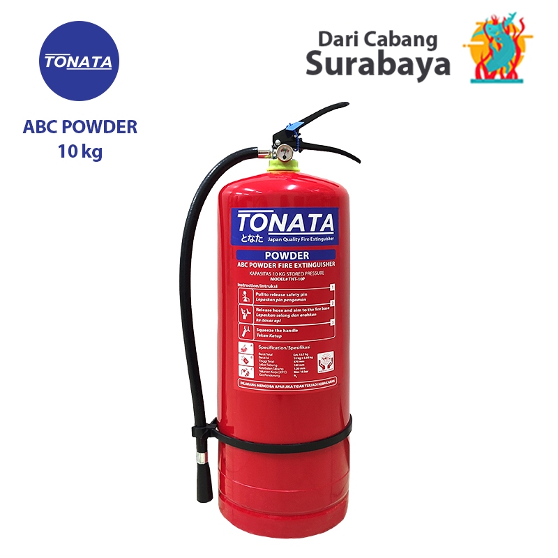 Jual APAR ABC Powder 10 Kg Tonata / Set Komplit | Shopee Indonesia