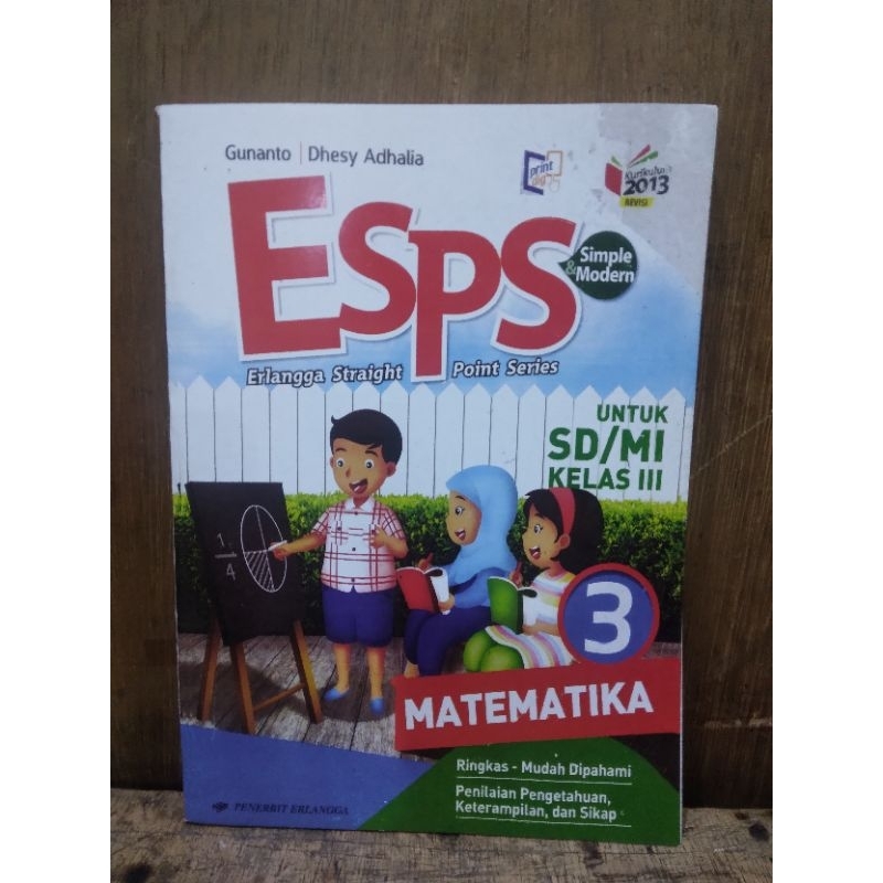 Jual ESPS MATEMATIKA KELAS 3 SD/MI KURIKULUM 2013 | Shopee Indonesia