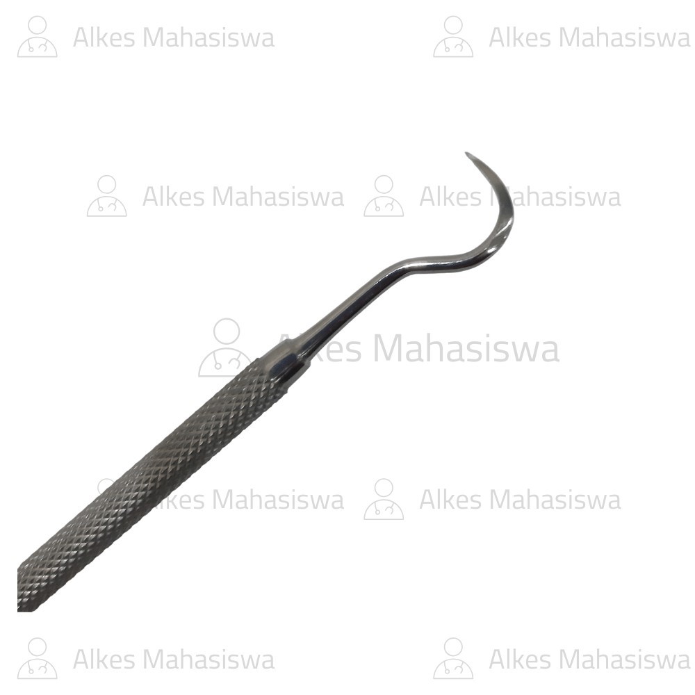 Jual Dental scaler Sickle manual / scaller Halfmoon / pembersih karang ...