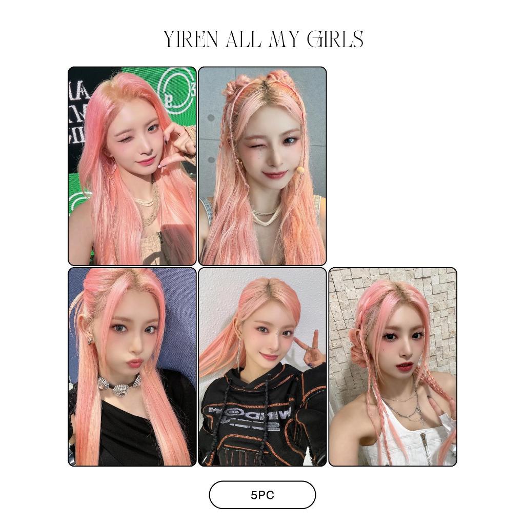 Jual PHOTOCARD EVERGLOW SELCA ALL MY GIRLS (ISI 5 PCS + LAMINASI 2 SISI) TANDA TANGAN TTD KPOP ...