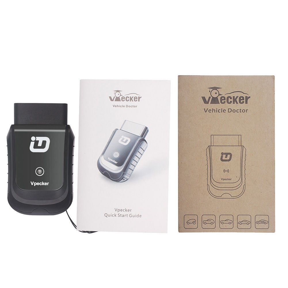 Jual Original 100% VPECKER V8.2 OBD2 Faster Same Easydiag Wifi | Shopee ...