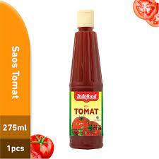 Jual (B3ST) 1btl Saus Tomat Saos Tomat Indofood Botol Besar 275ml Murah ...