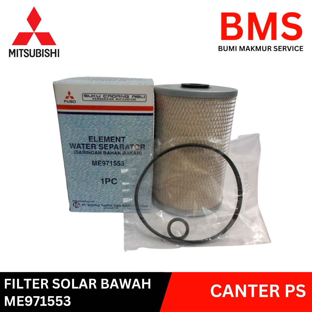 Jual FUEL FILTER SOLAR BAWAH KERTAS ASLI MITSUBISHI CANTER PS ME971553 ...
