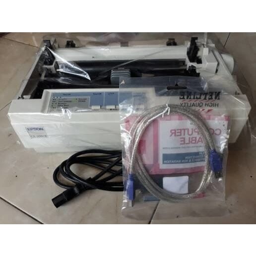 Jual Printer dot Matrix EPSON LX300+II / LX-300+II LENGKAP | Shopee ...