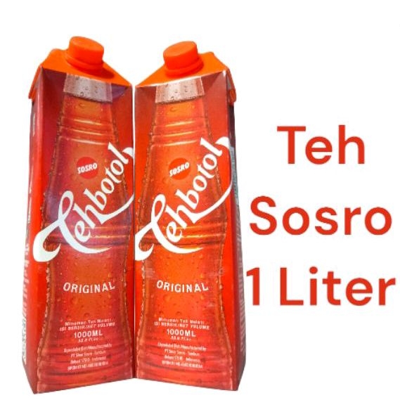 Jual teh botol sosro 1 liter | Shopee Indonesia