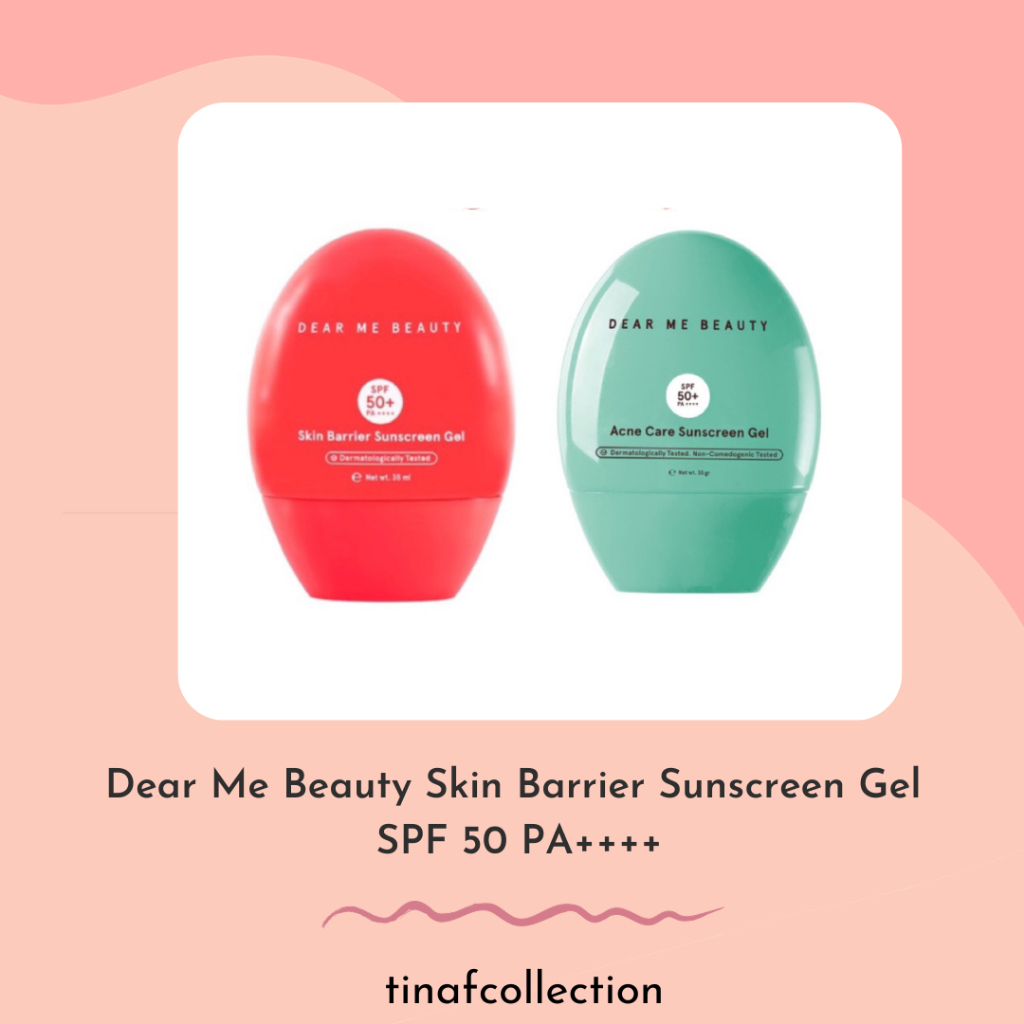 Jual Dear Me Beauty Skin Barrier Physical Sunscreen Sunscreen Gel SPF ...