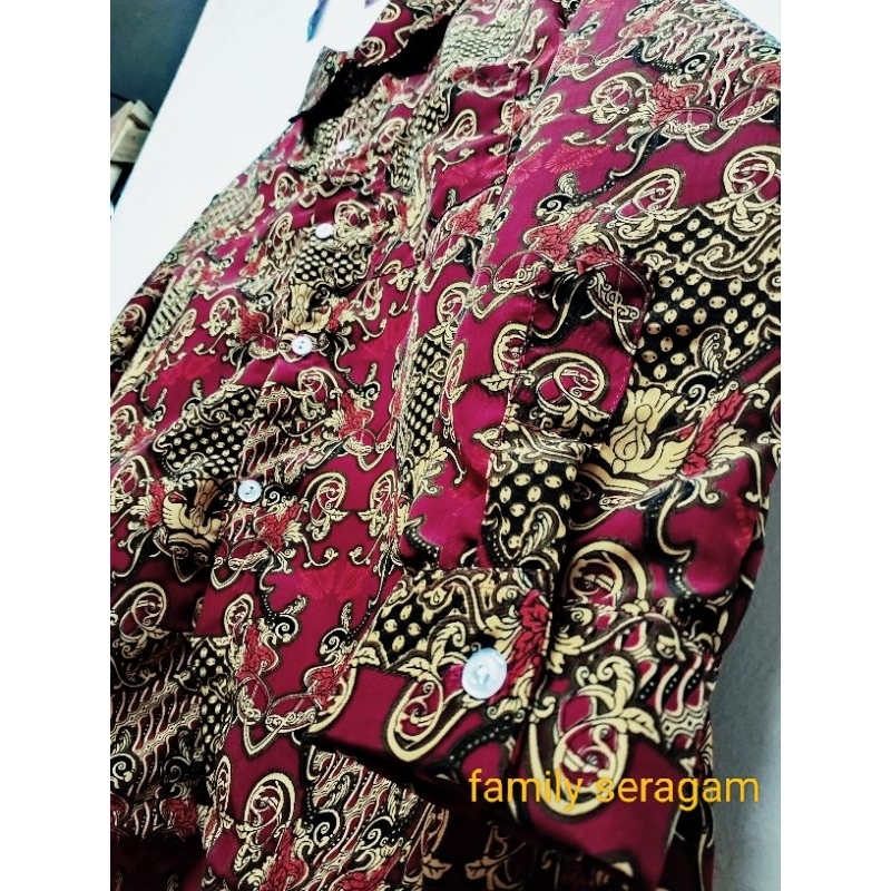 Jual Batik SD Negeri/Batik SD Nasional/Seragam Batik Sekolah SD/Batik ...