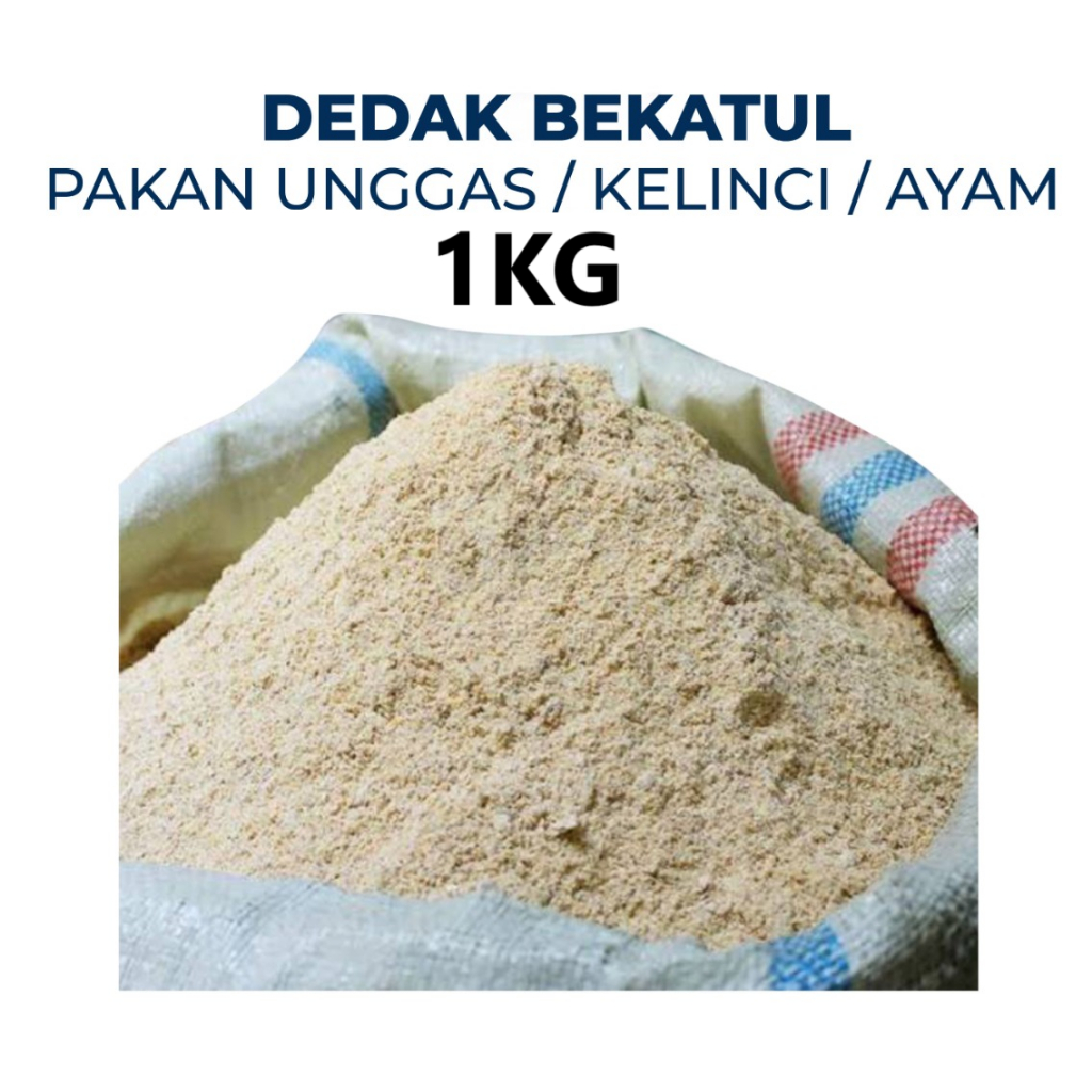 Jual DEDAK BEKATUL 1 KG / DEDAK PADI / PAKAN UNGGAS | Shopee Indonesia