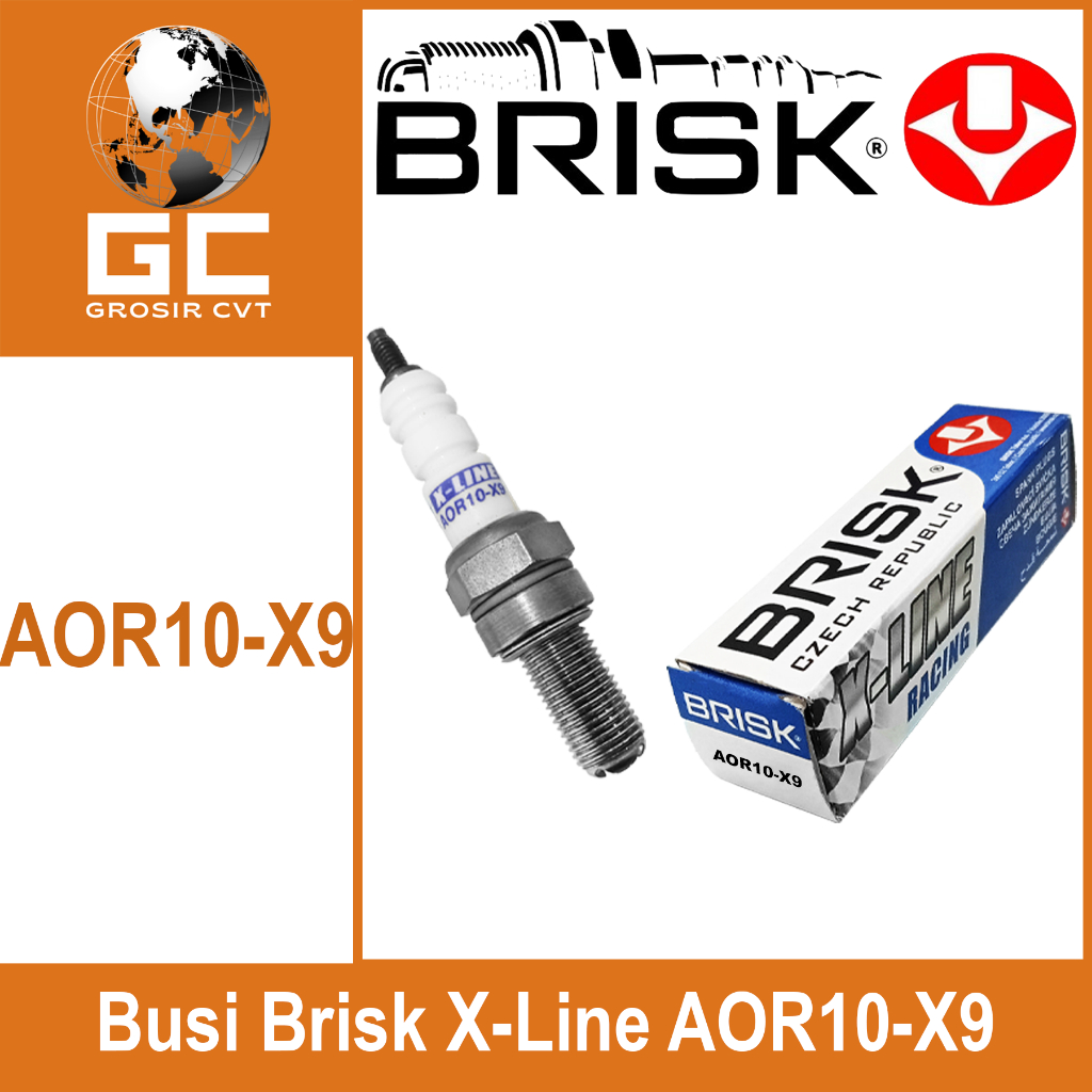 Jual Brisk Busi Motor X-Line Racing Vario Beat Genio Scoopy Spacy CB ...