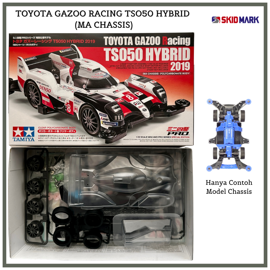 Jual Mobil Rakit Tamiya Mini 4WD - Toyota Gazoo Racing TS050 Hybrid MA ...