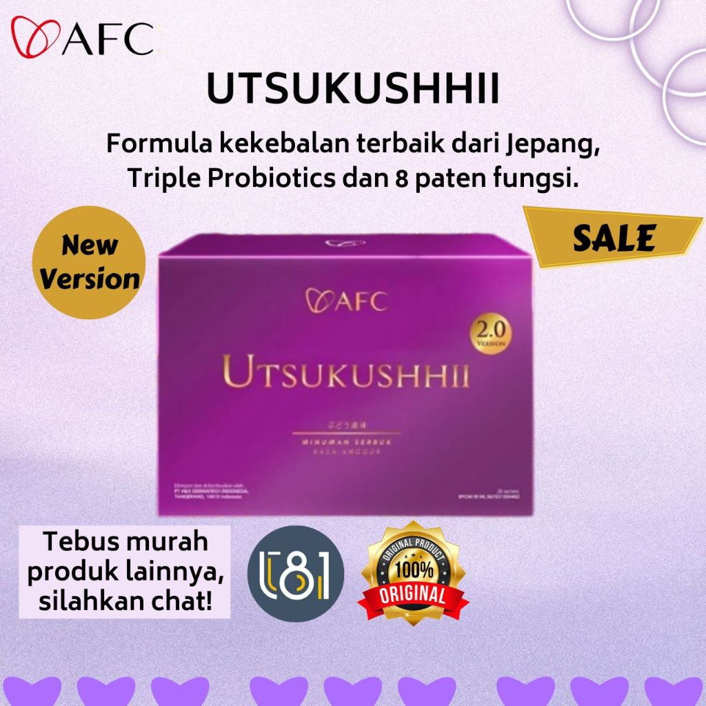 Jual Utsukushii Gold Original Japan - Utsukushi Gold AFC Asli ...