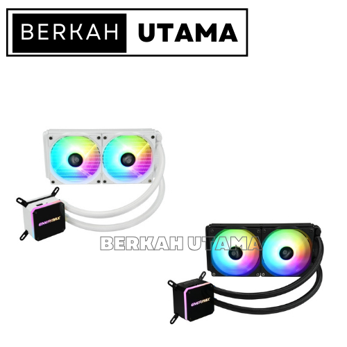 Jual ENERMAX LIQMAX III ARGB 240 - AIO LIQUID CPU COOLER - BLACK WHITE | Shopee Indonesia
