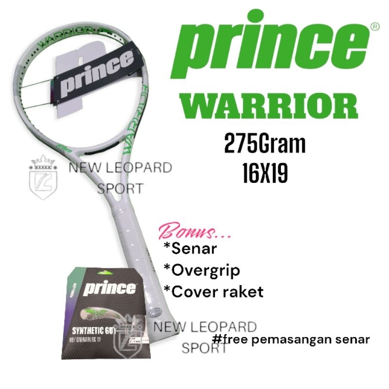 Jual Raket tenis prince WARRIOR 107 BERAT 275GRAM | Shopee Indonesia