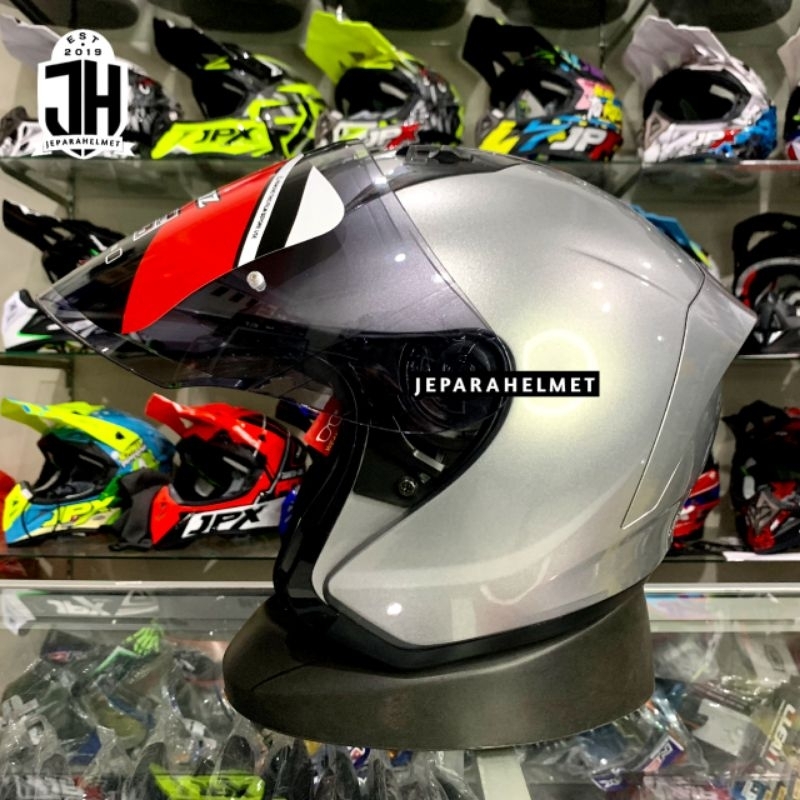 Jual Helm Half Face NJS Kronoz Solid Polos All Warna Original | NJS ...
