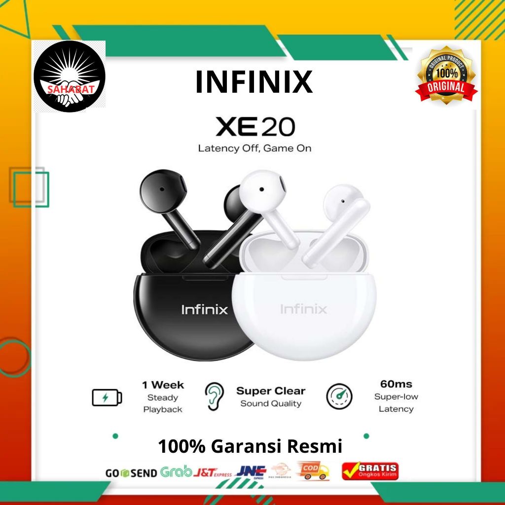 Jual Infinix TWS XE20 - Super Clear Sound Quality - Garansi Resmi ...