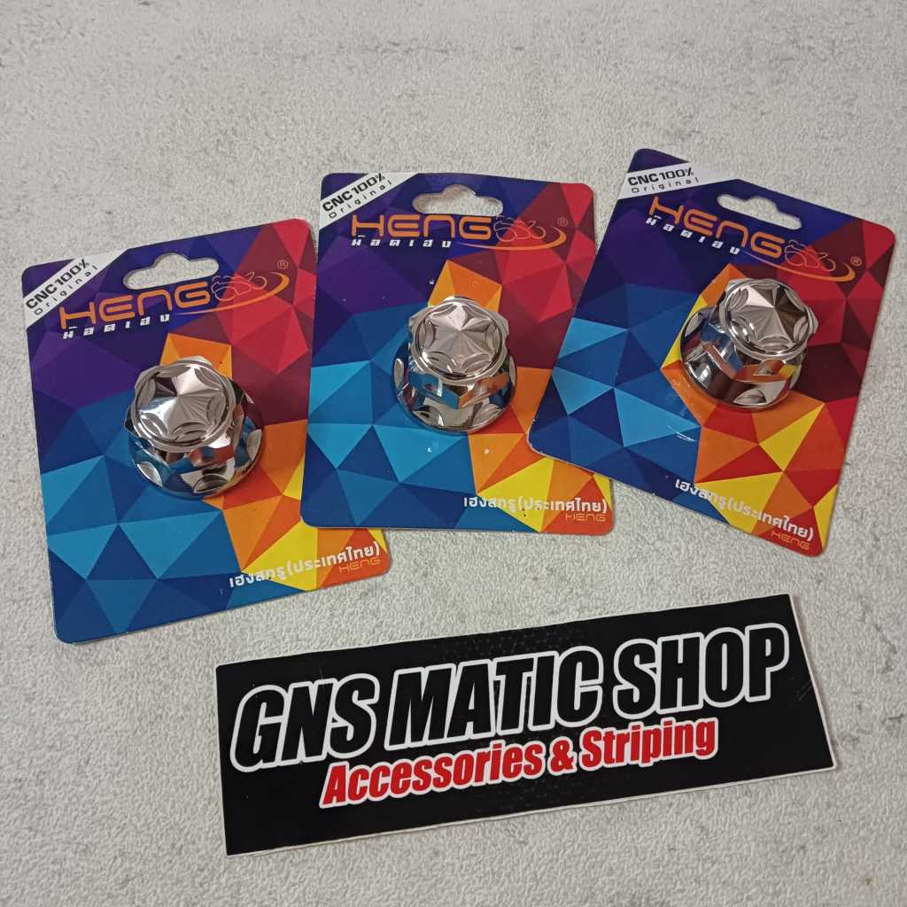 Jual MUR AS RODA BELAKANG PCX VARIO SCOOPY NMAX XMAX AEROX STAINLESS ...