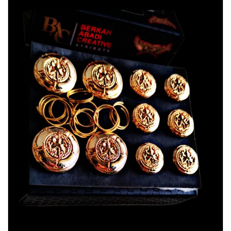 Jual kancing PDU DAMKAR Pemadam kebakaran excellent mewah kualitas ...