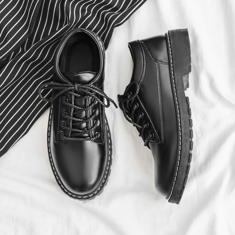 Jual Sepatu Kasual Pria Kulit Original Sepatu Gavi Docmart Unisex ...