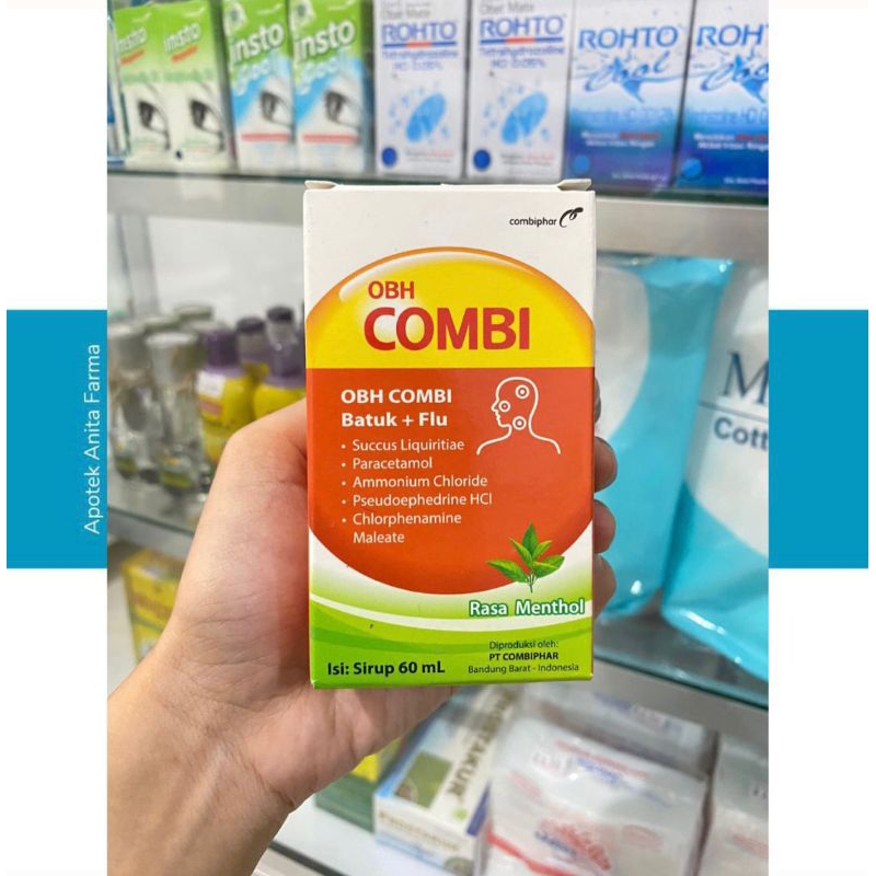 Jual OBH Combi Plus Batuk Flu Menthol Syr 60ml (per Botol) | Shopee ...