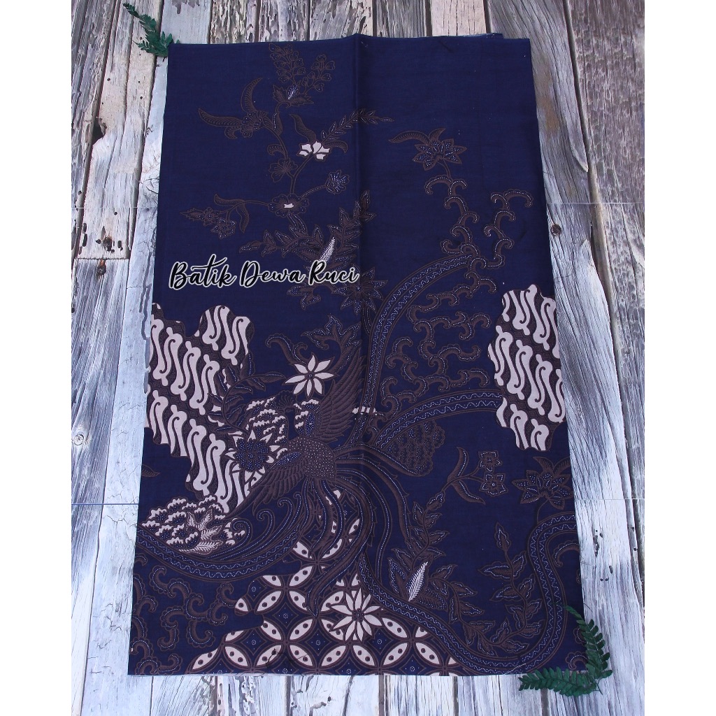 Jual Kain Batik Warna Navy Baurekso Navy Kain Halus Tebal High Quality ...