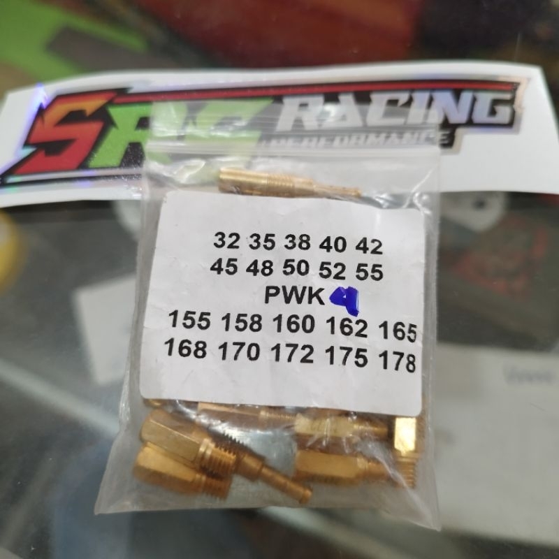 Jual Paket spuyer pilot jet main jet lengkap Karbu PWK PE PWL TIGER jarum skep JJH, JJD,DGL ...