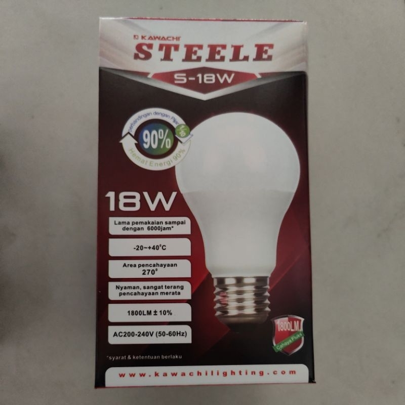 Jual lampu led steele 18 watt kawachi | Shopee Indonesia