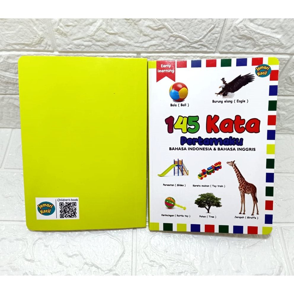 Jual MY FIRST BOOK 145 KATA PERTAMAKU buku Bilingual untuk sikecil ...