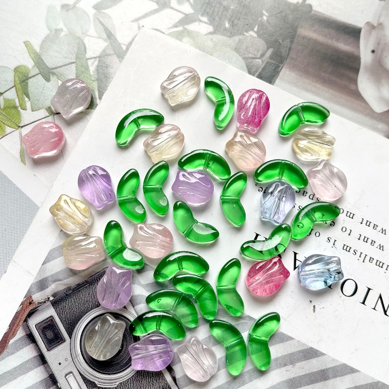 Jual 10 Set Manik-manik Kaca - Tulip type B | Shopee Indonesia
