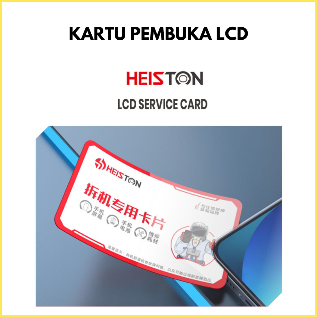 Jual Kartu Pembuka LCD - Card Service to OpeN LCD Heiston | Shopee ...