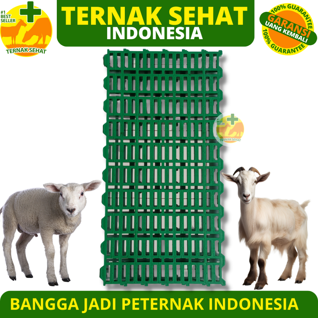 Jual SLAT KANDANG PLASTIK 50 X 100 1PCS - Alas Kandang Lantai Kandang Kambing Domba Babi ...