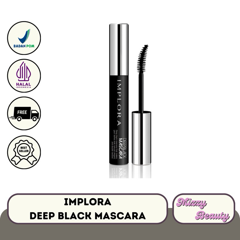 Jual IMPLORA DEEP BLACK MASCARA | Shopee Indonesia