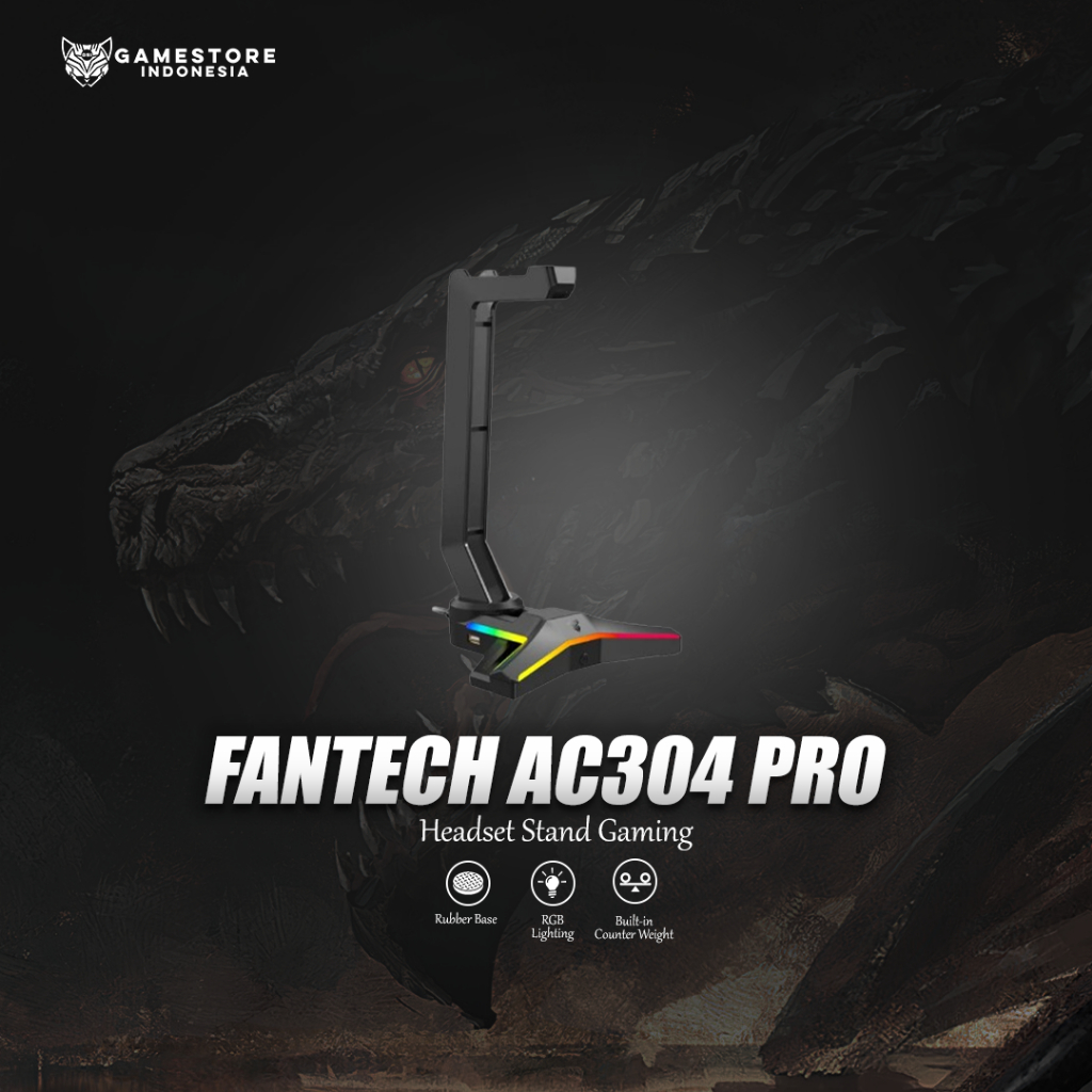 Jual Fantech TOWER II AC304, AC304 Pro Headset Stand Gaming | Shopee ...