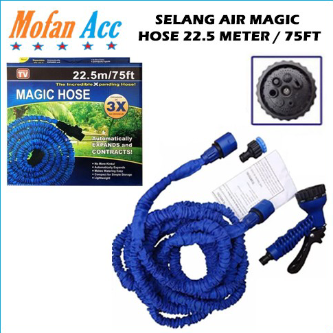 Jual Stok terbatas!..!! Selang Magic Hose 22.5m 75ft Semprotan Air Gun ...