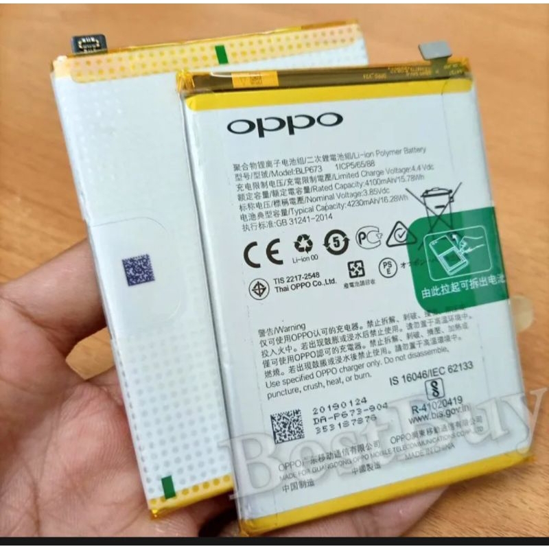 Jual Baterai Batre HP OPPO A3S CPH1803 CPH1805 CPH1853 ORIGINAL 100% ...