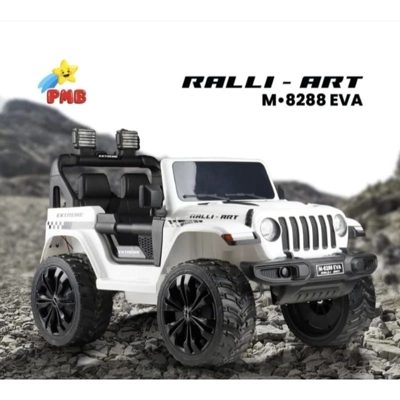 Jual Mobilan REMOTE AKI Anak JEEP RUBICON PMB M8288 (NO COD) | Shopee ...