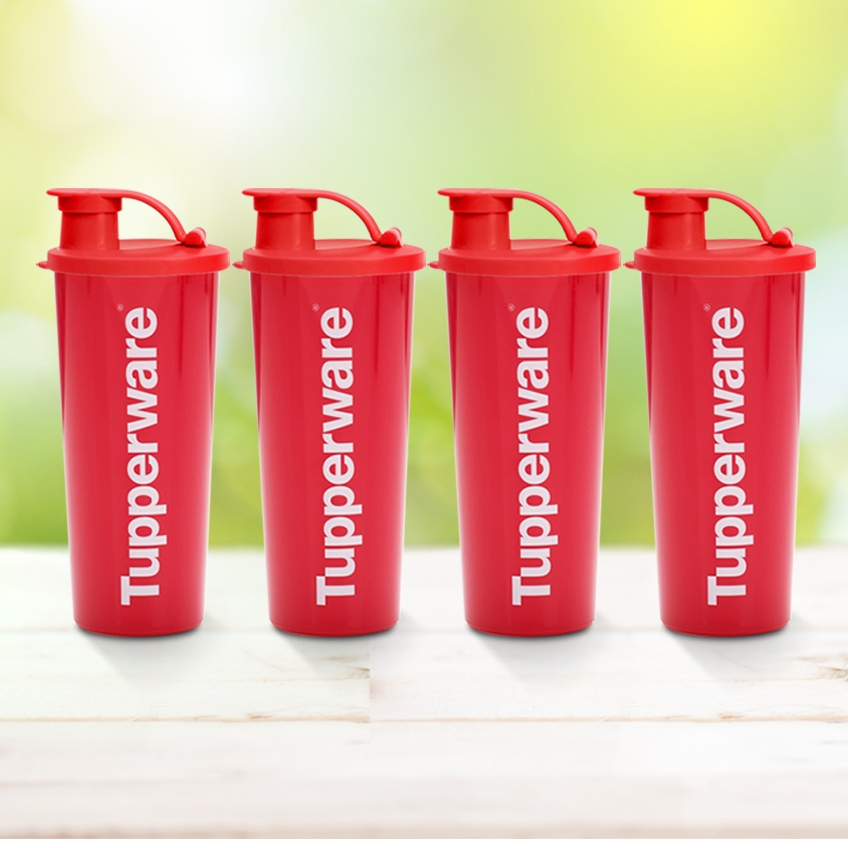 Jual Tupperware Giant Tumbler 470mL 4pcs Botol Minum | Shopee Indonesia
