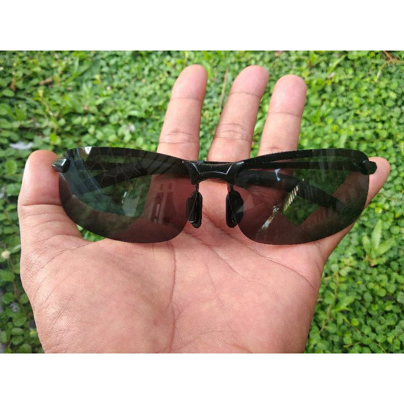 Jual kacamata halfframe polarized anti silau tembus air paser ikan | Shopee Indonesia