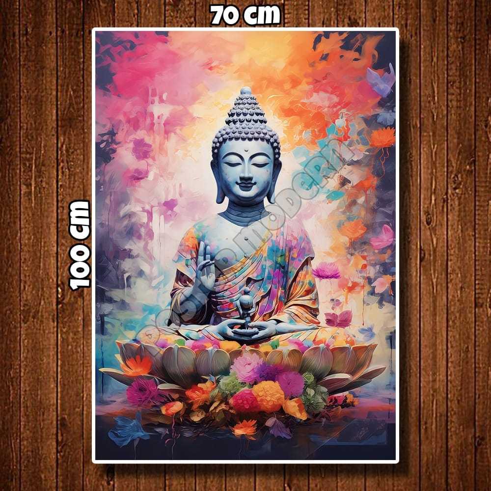 Jual Hiasan Dinding Poster Buddha Art Ukuran Jumbo Code21 / Hiasan ...