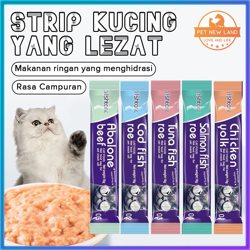 Jual Cat Treats Snack Camilan Kucing Creamy Treats Kucing Snack Kucing ...