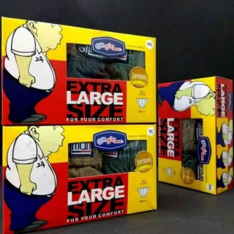 Jual CD GT MAN EXTRA LARGE BIG SIZE ORIGINAL(1kotak isi3) | Shopee ...