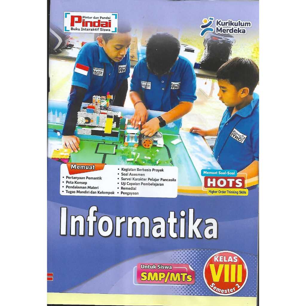 Jual Buku LKS Informatika kurikulum Merdeka Kelas 8 SMP/MTs Semester 2 | Shopee Indonesia