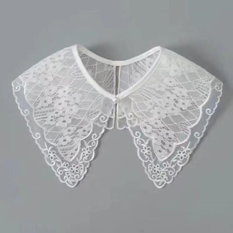 Jual Kerah Instan Lsg Ikat Accesories Renda Kerah Intan Kerah Palsu ...