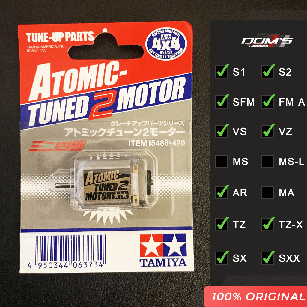 Jual TAMIYA 15486 DINAMO ATOMIC TUNED 2 / ATOMIC TUNED 2 MOTOR | Shopee ...