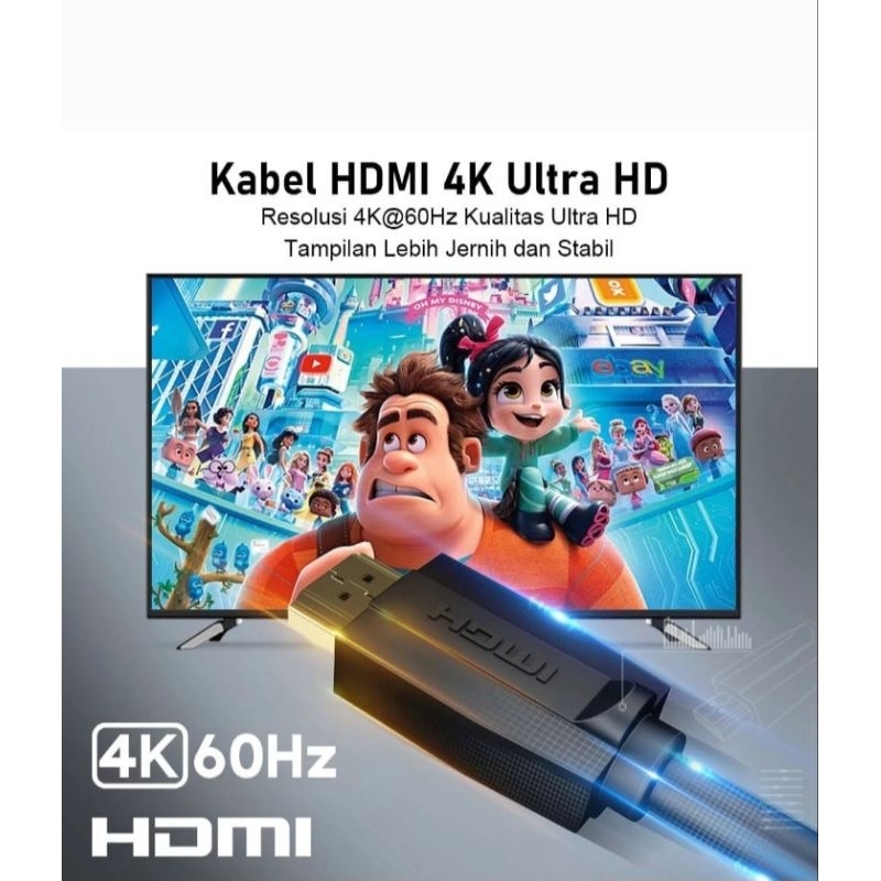 Jual Kabel HDMI 4K Ultra HD HDR ARC High Speed Quality 15 Meter PX HDMI ...