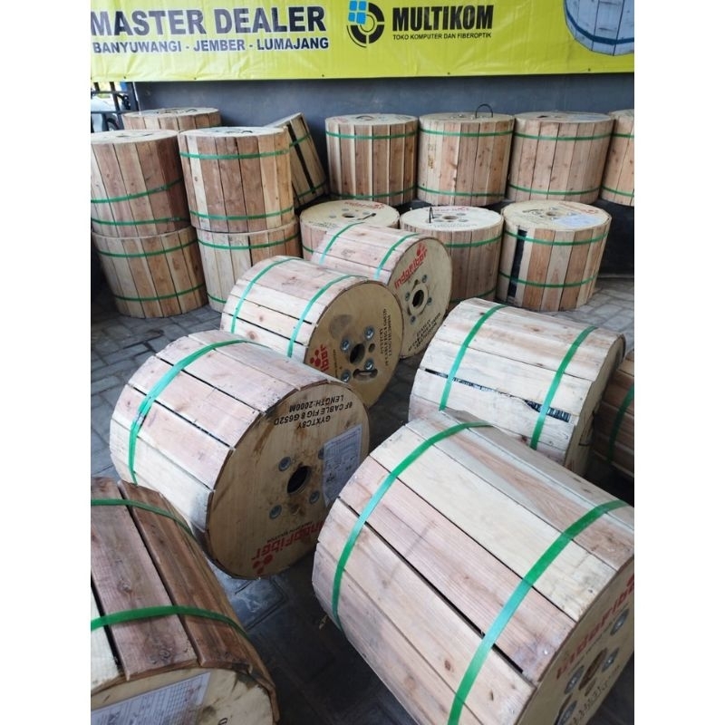 Jual KABEL DROPCORE INDOFIBER MINI KU 12 CORE FIG 8 (GYXTC8Y) / Precon ...