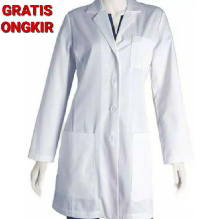 Jual 3.3 Promo >> JAS LABORATORIUM TANGAN PANJANG / JAS PRAKTEK / JAS ...