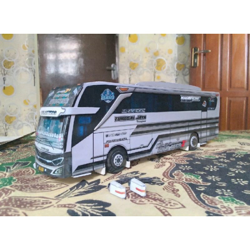 Jual Miniatur bus KIDS PANDA Jet Bus 3 1/50 | Shopee Indonesia