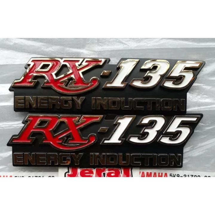 Jual EMBLEM LOGO RXK RX135 RX-135 MALAYSIA SEPASANG | Shopee Indonesia